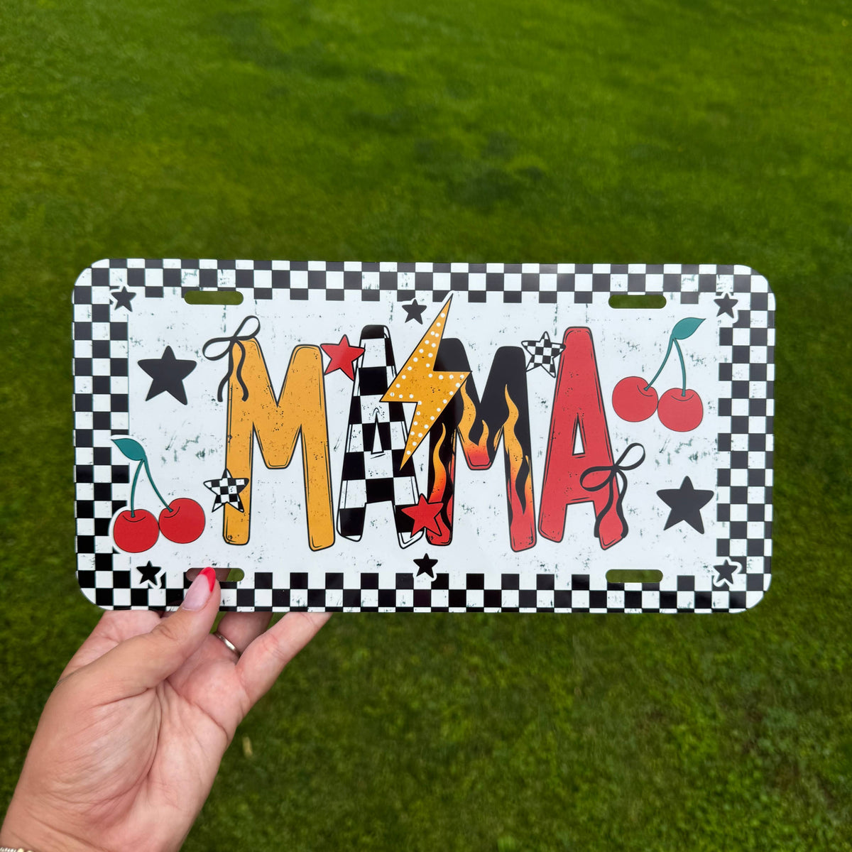 Edgy Mama License Plate – Strut Boutique